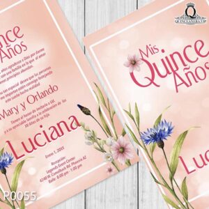 Diseña la invitación de fiesta de quince años perfecta